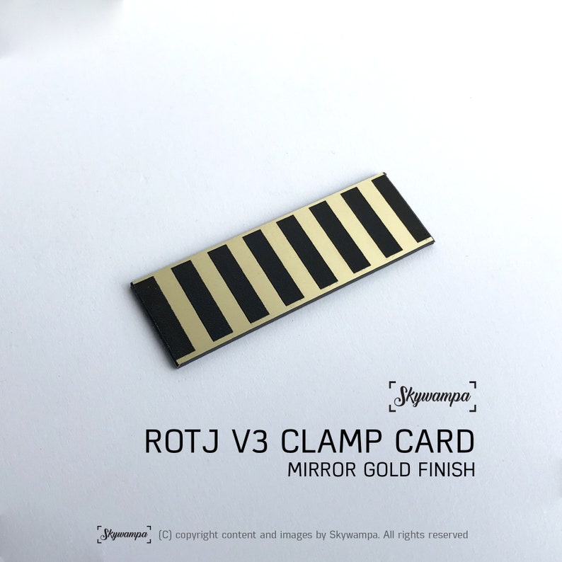 Luke ROTJ V3 Stunt Saber Clamp Card - LGT & Graflex - Etsy