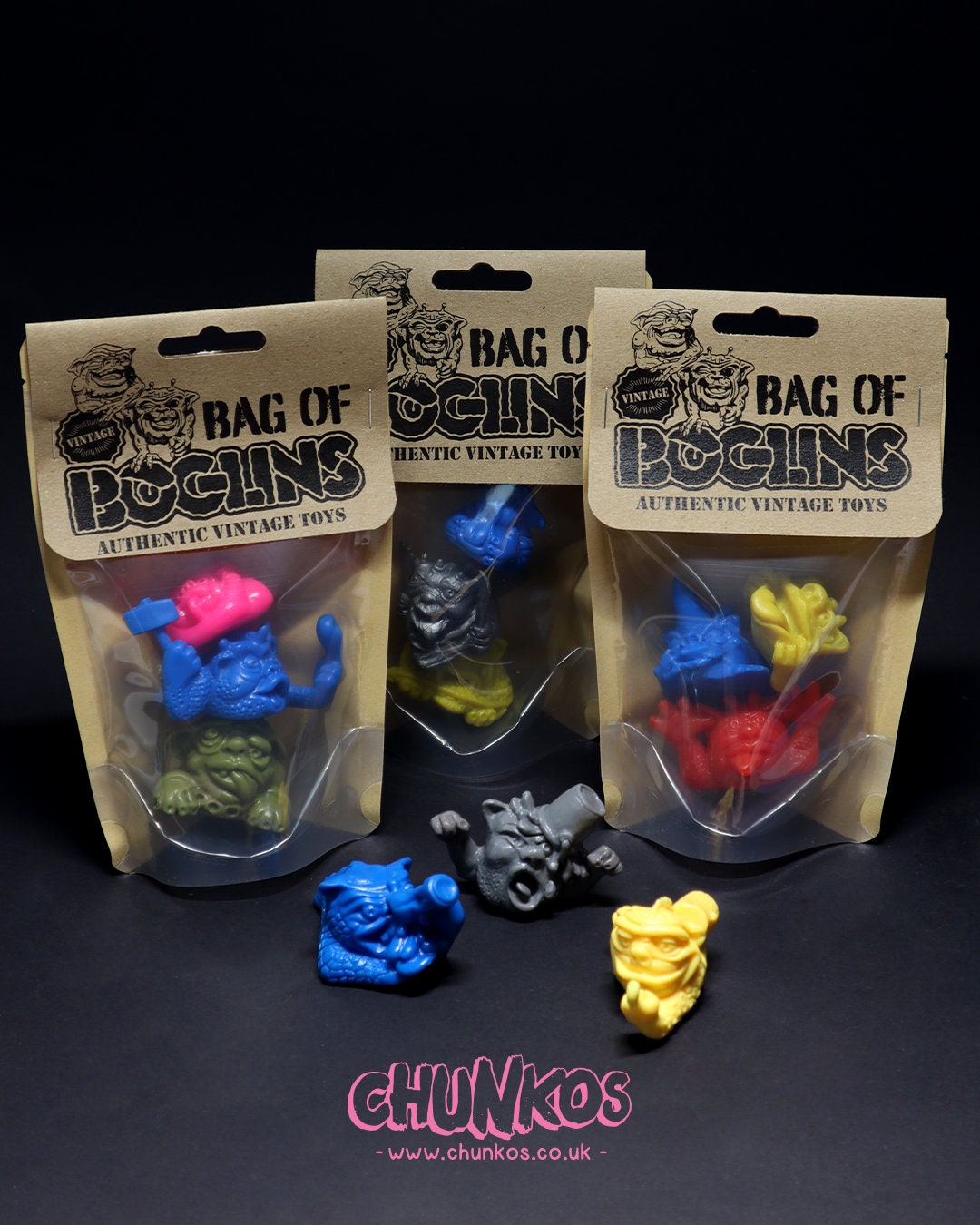 Vintage Mini Boglins Figures - Real Authentic 80s/90s Vintage ...