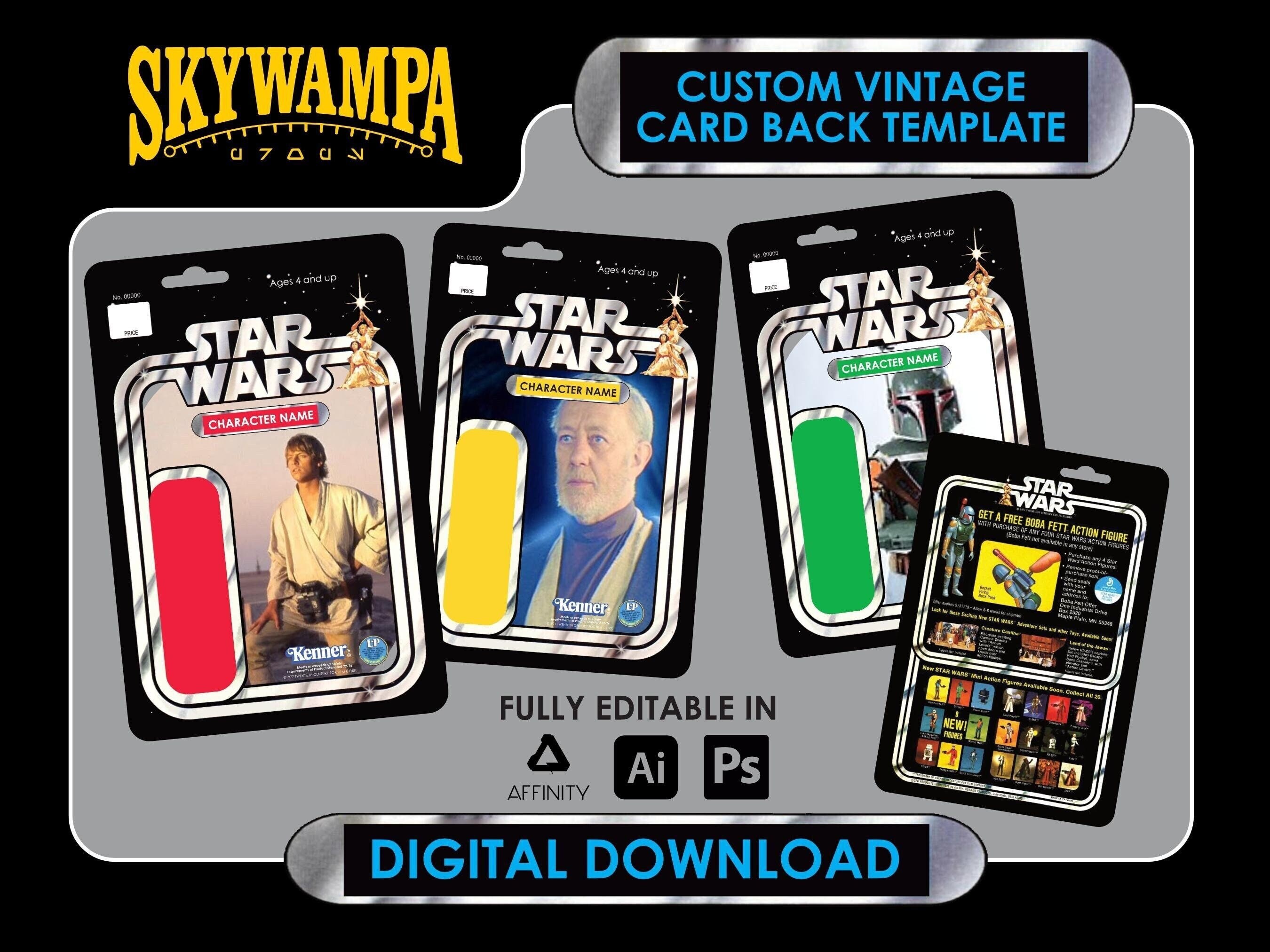 Star Wars Card Back Template