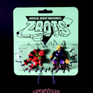 Vintage Zbots Micro Machine Figures - Real Authentic 80s/90s Vintage ...