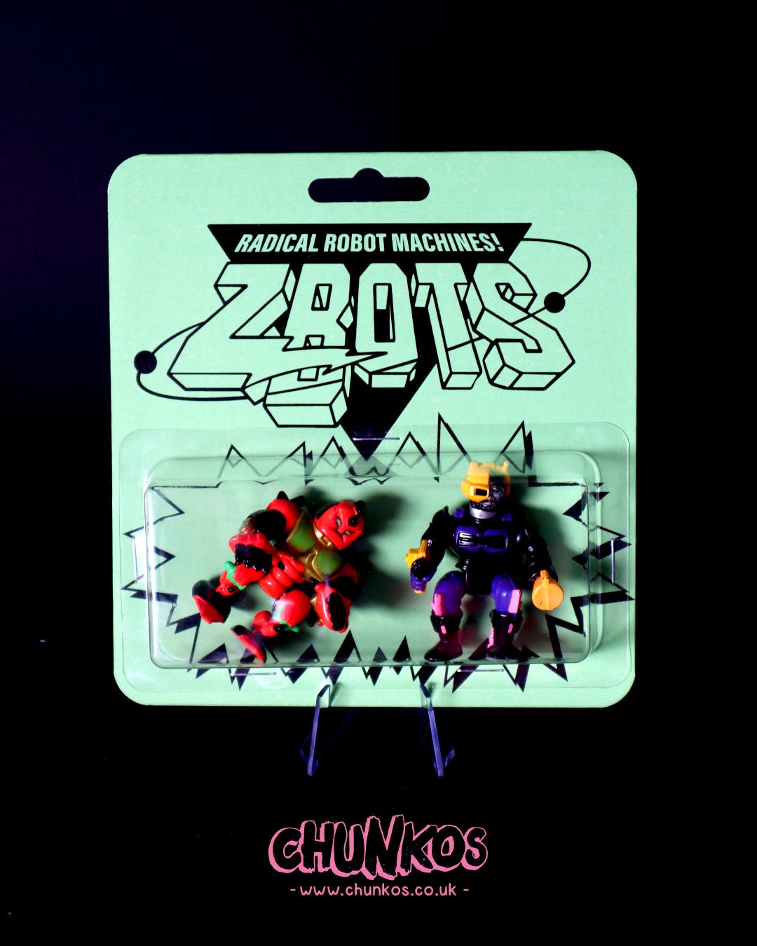 Vintage Zbots Micro Machine Figures: 80s/90s Collectible Toys - Chunkos ...
