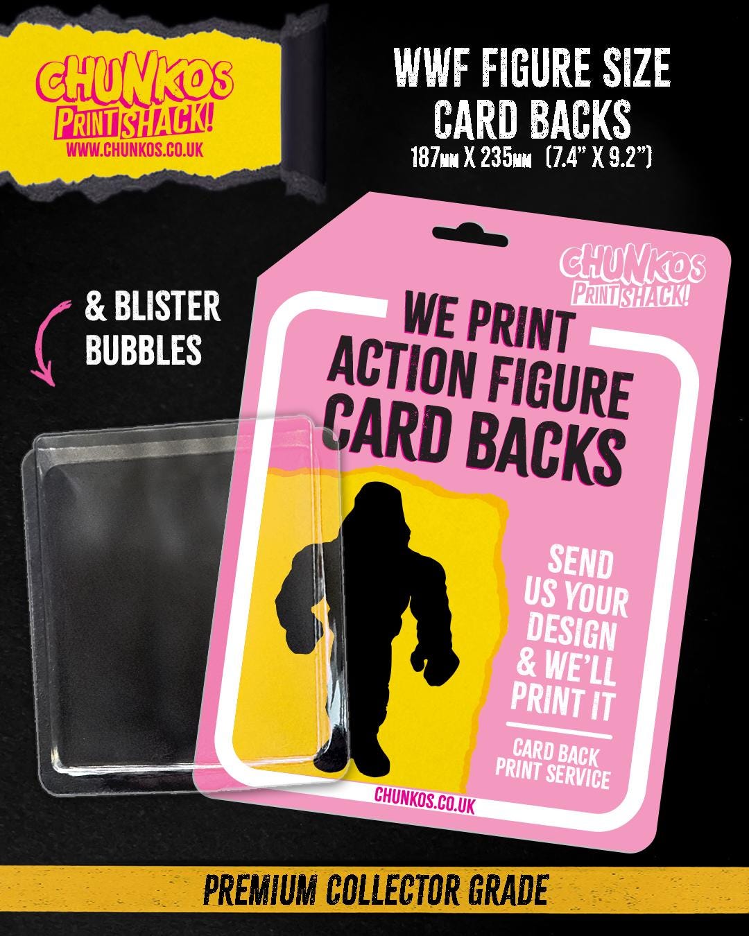 Custom WWF Action Figure Card Backs – Collector Grade Print Service - Etsy
