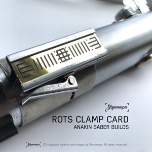 ROTS Anakin Lightsaber Clamp Card - LGT & Graflex Compatible - Etsy