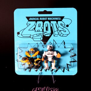 Vintage Zbots Micro Machine Figures: 80s/90s Collectible Toys - Chunkos ...