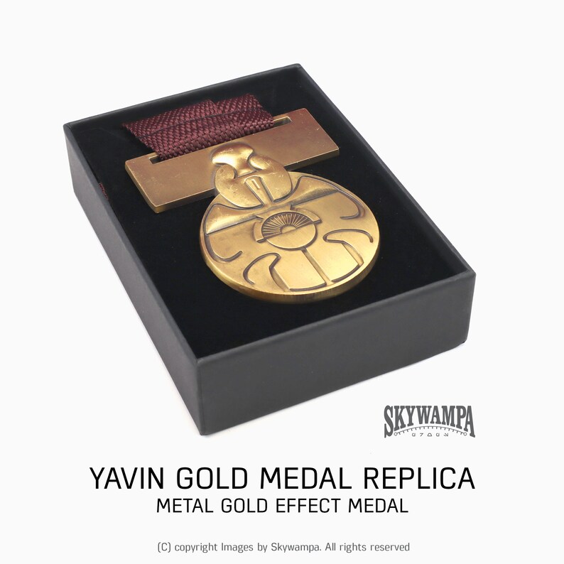 Ceremonial Medal of Yavin Fully Wearable Metal Prop Replica - Etsy