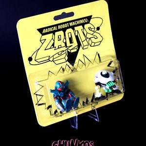 Vintage Zbots Micro Machine Figures: 80s/90s Collectible Toys - Chunkos ...