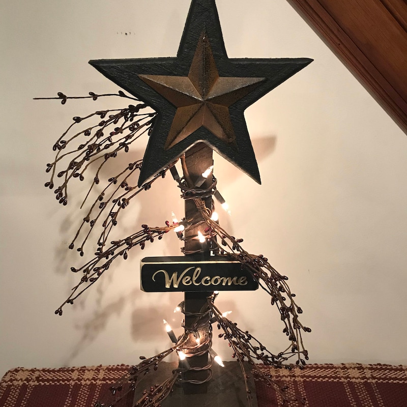 Rustic Star Decor - Etsy