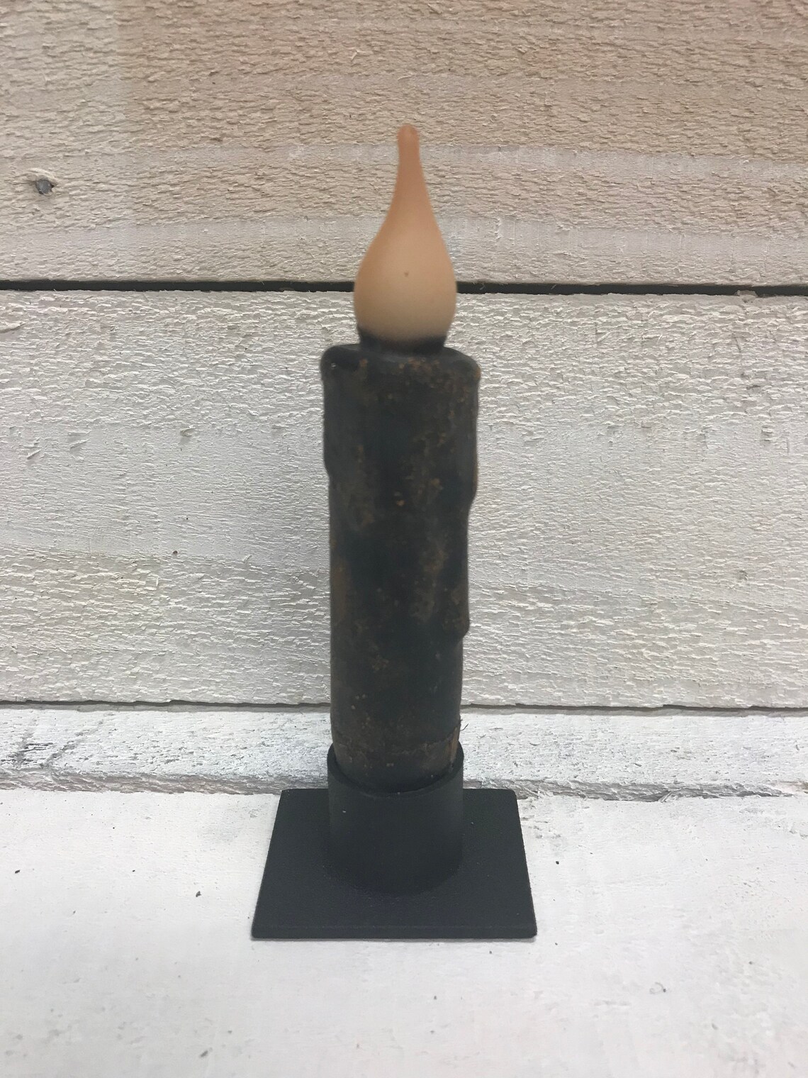 Timer Taper Candle Wax Dipped Primitive Farmhouse Decor 4 | Etsy