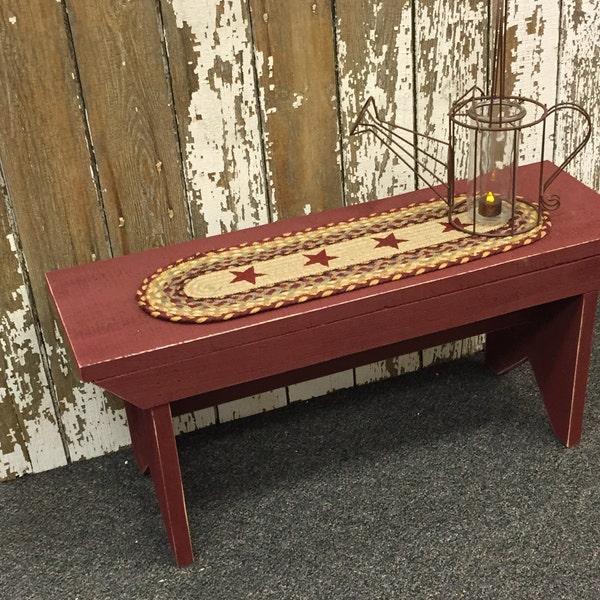 Primitive Bench - Etsy