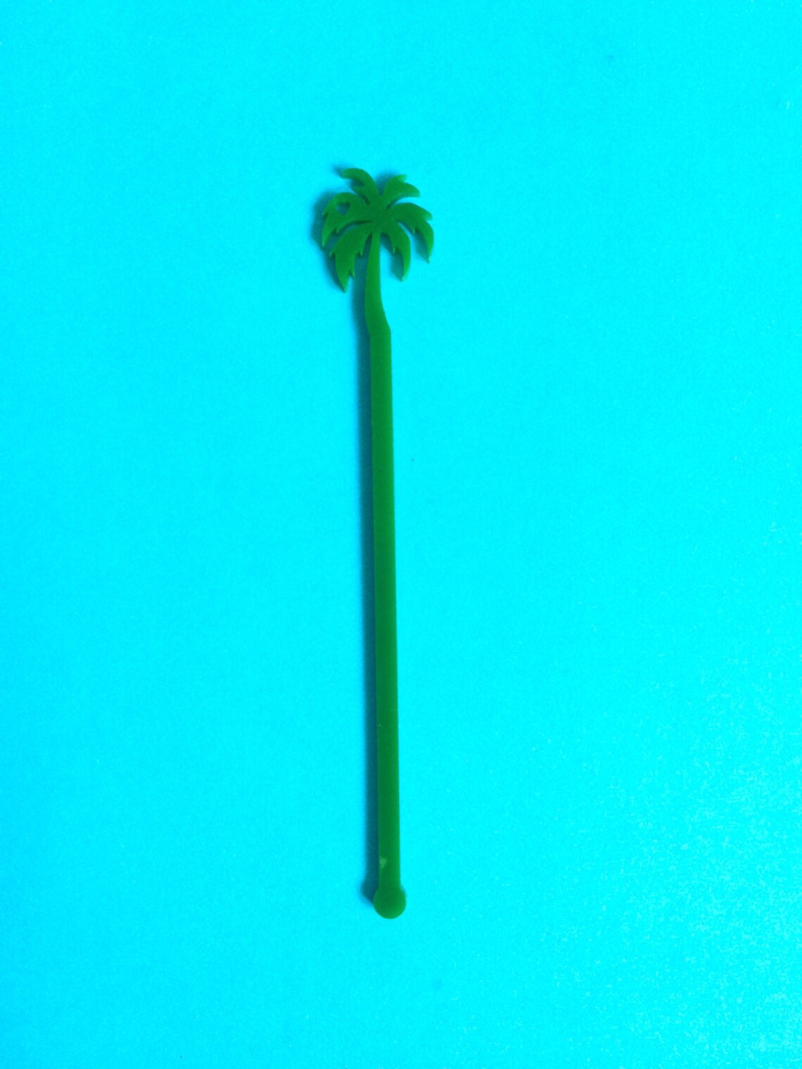 Palm Tree Drink Stirrer Perfect Weddings Wedding Shower Etsy