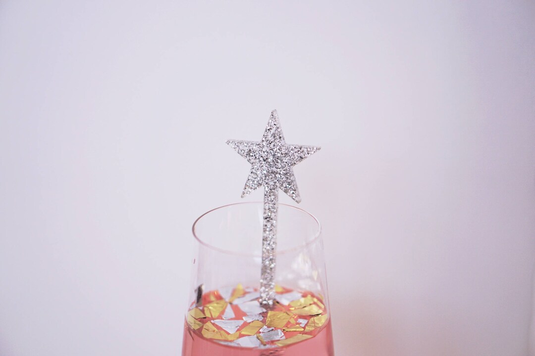 Star Drink Stirrer,lightning Bolt,superstar,rad,rock,glitter,swizzle ...