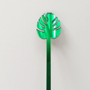 Palm Leaf Drink Stirrer Set,decor,monstera,leaves,fall Leaves,holiday ...