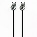 Peace Now Drink Stirrer,peace,gift Idea,swizzle Sticks,drink Stirrer ...
