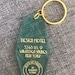 Personalized Keychain Vintage Motel Keychain Fun Wedding - Etsy