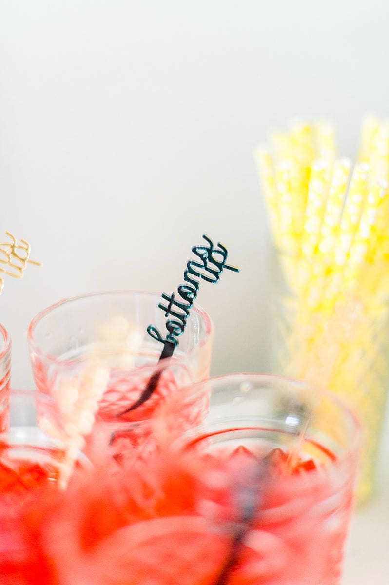 Bottoms Up,Champagne,Swizzle Sticks,Cocktail Party,Perfect Weddings ...