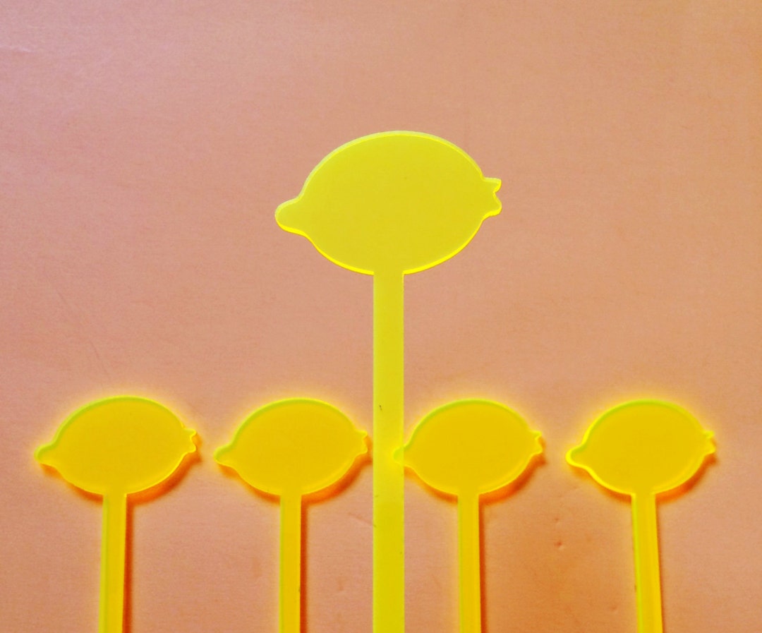 Lemon Stirrer,whole Lemon,fiesta,citrus,palm Springs Event,swizzle ...