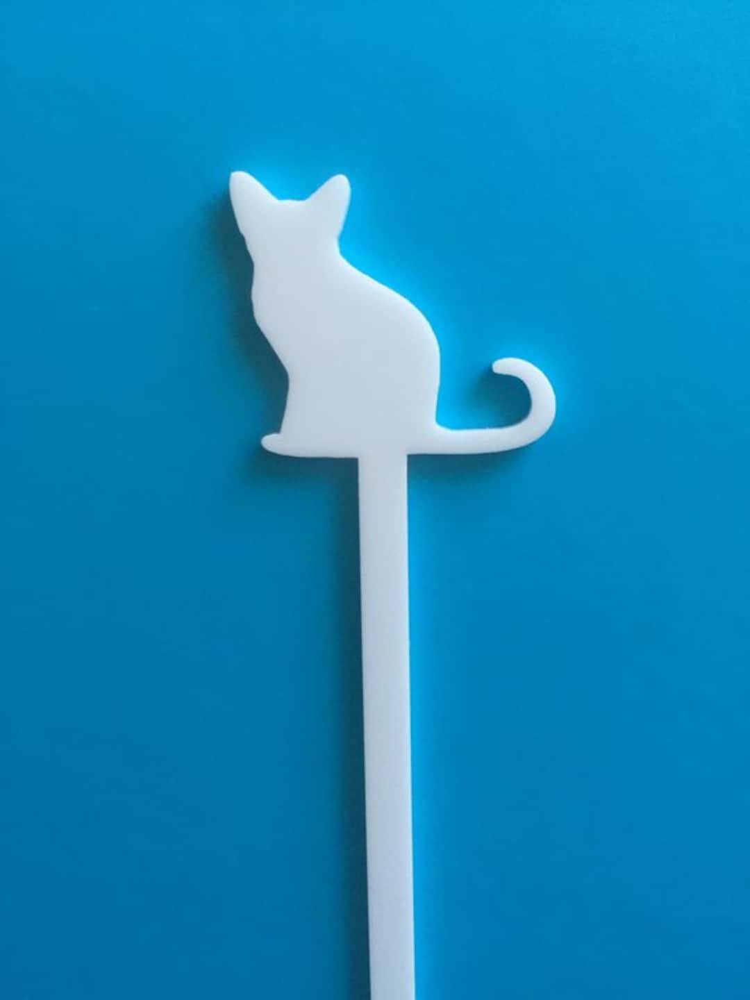 Cat Drink Stirrer,stir Sticks,swizzle Sticks,cat Lovers,gift Ideas ...