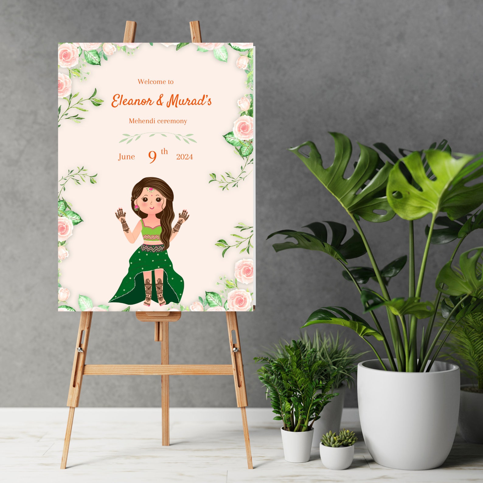 Wedding Welcome Sign, Welcome Poster, Printable Wedding Welcome Banner ...