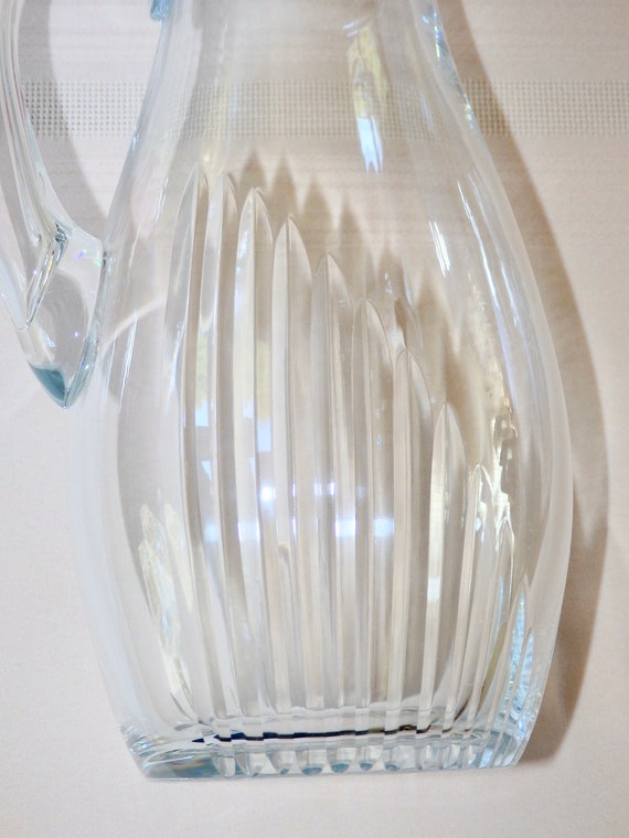 Orrefors Sweden Difference Pitcher10 3/4 Inches | Etsy