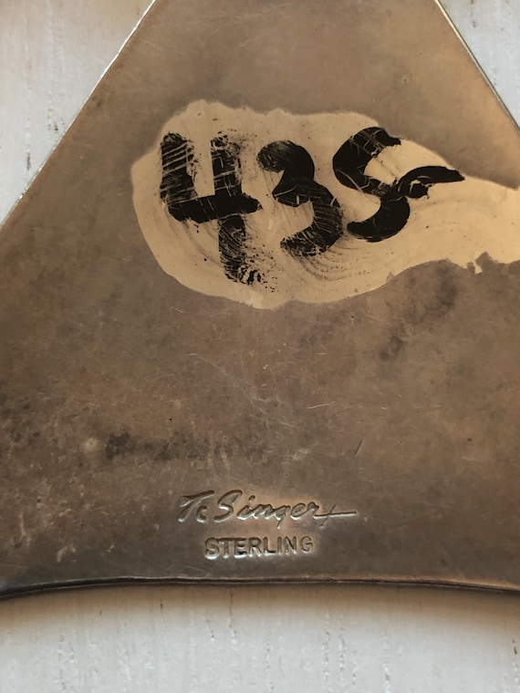 Rare Tommy Singer Navajo SPIRIT BEAR Turquoise Sterli… - Gem