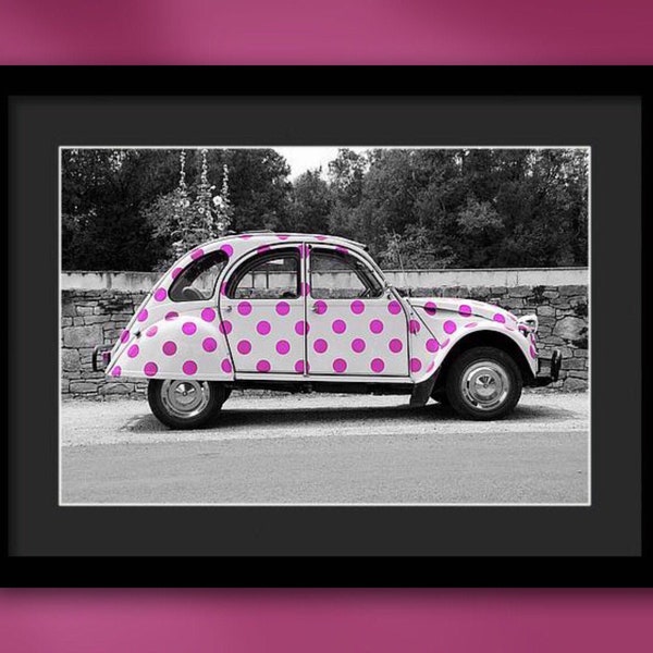 Citroën 2cv Art - Etsy