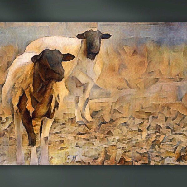 Goat Painting - Etsy