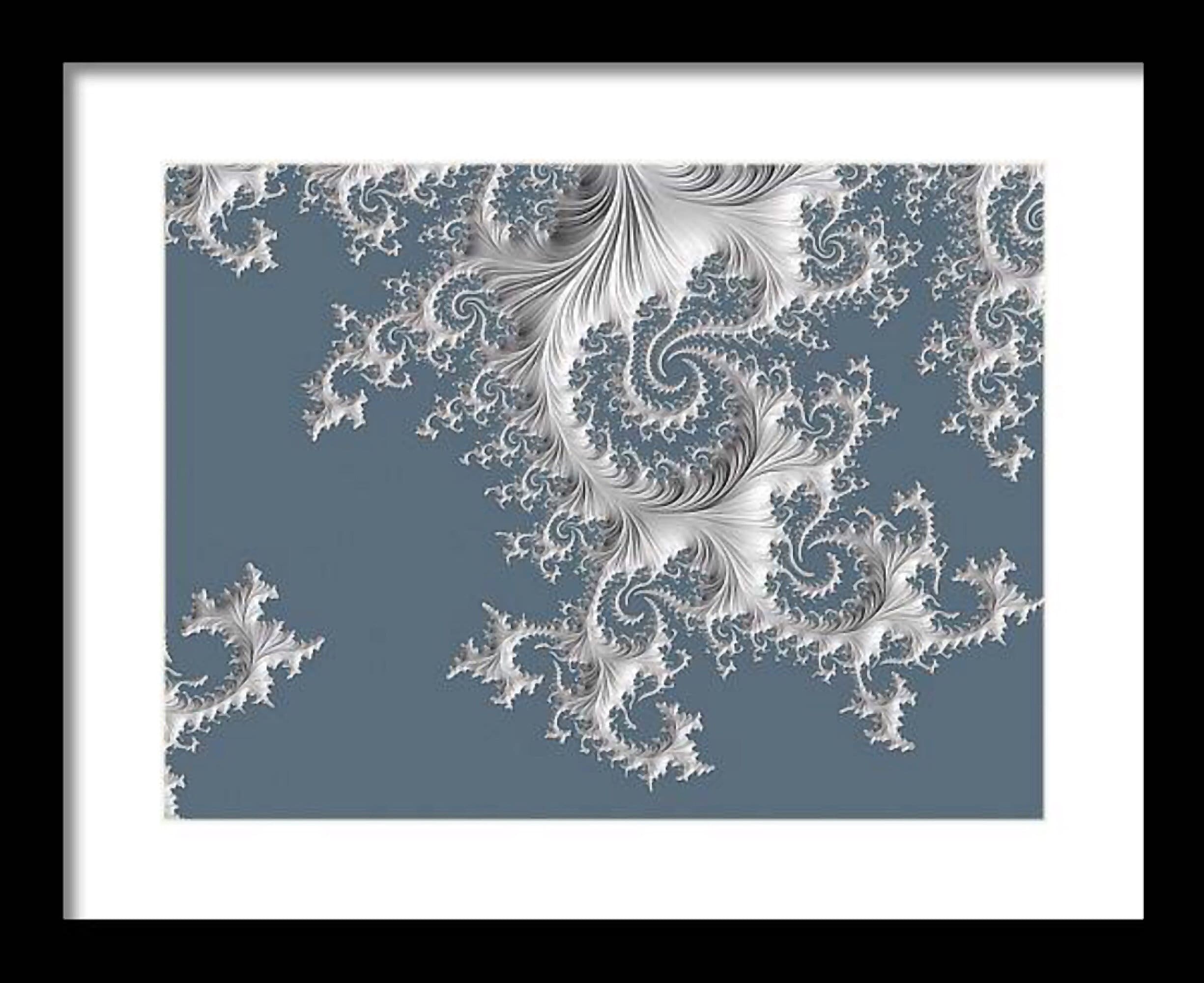 Wedgwood Jasperware Fractal Art Framed Conceptual 3-D Filigree - Etsy