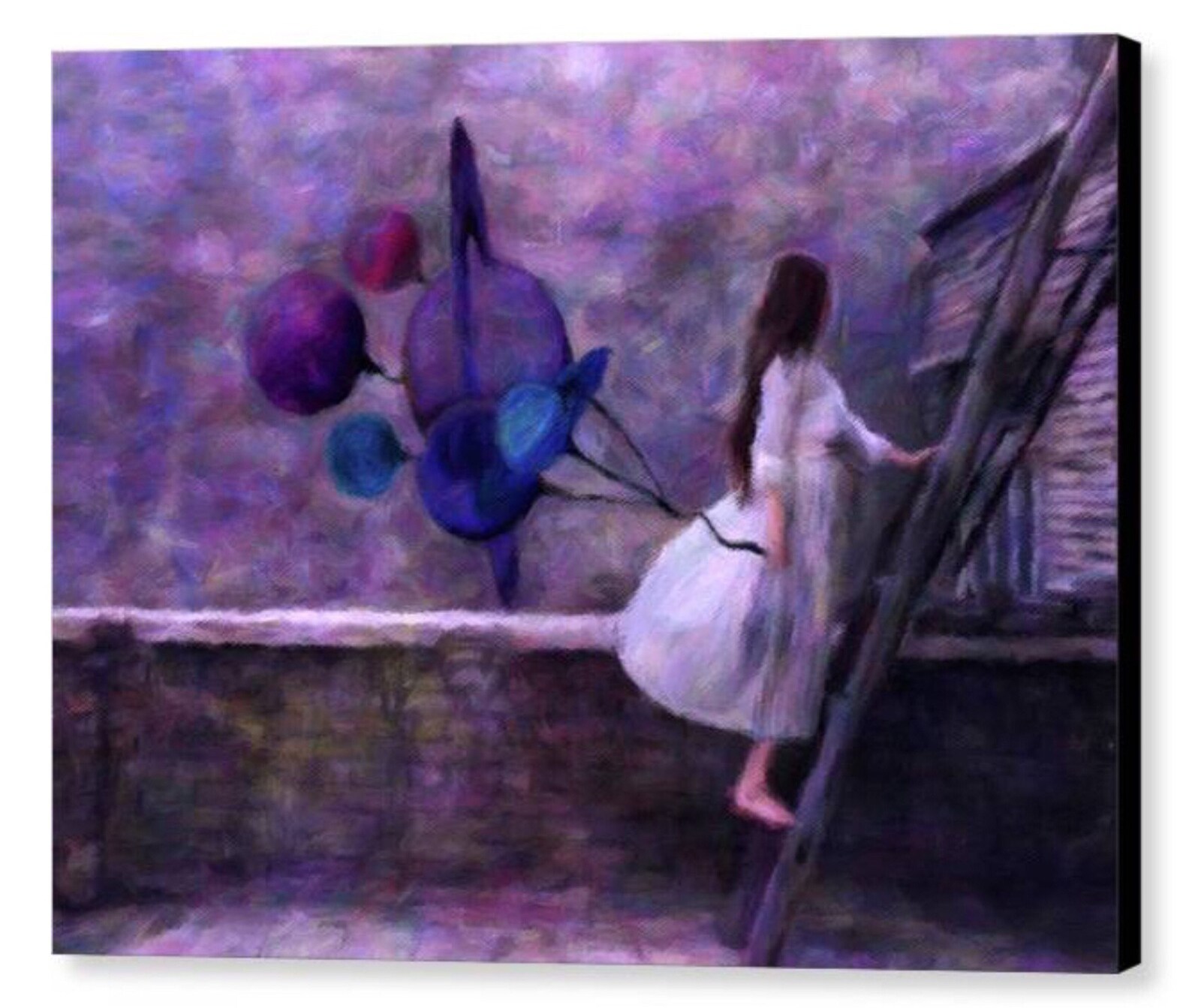 Minerva Canvas Print: Jupiter's Daughter, Mythological Fantasy Art - Etsy