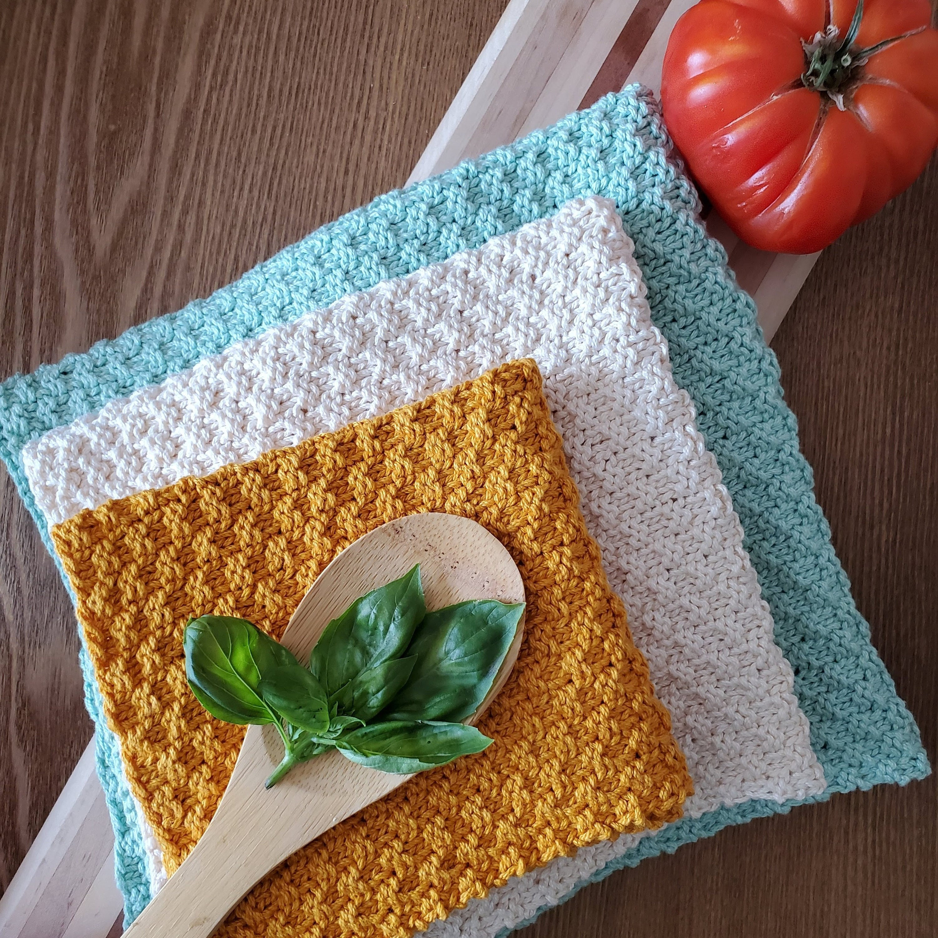 Knit Pattern PDF - Heirloom Cloth Set - Etsy