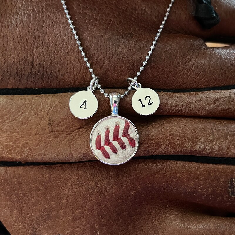 Baseball Mom Necklace - Etsy