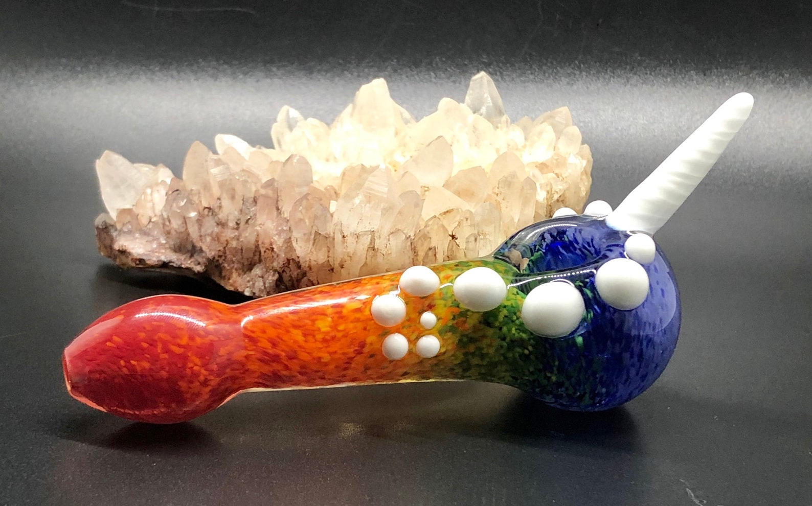 Unicorn Glass Pipe Rainbows and Unicorns Glass Smoking Pipe - Etsy