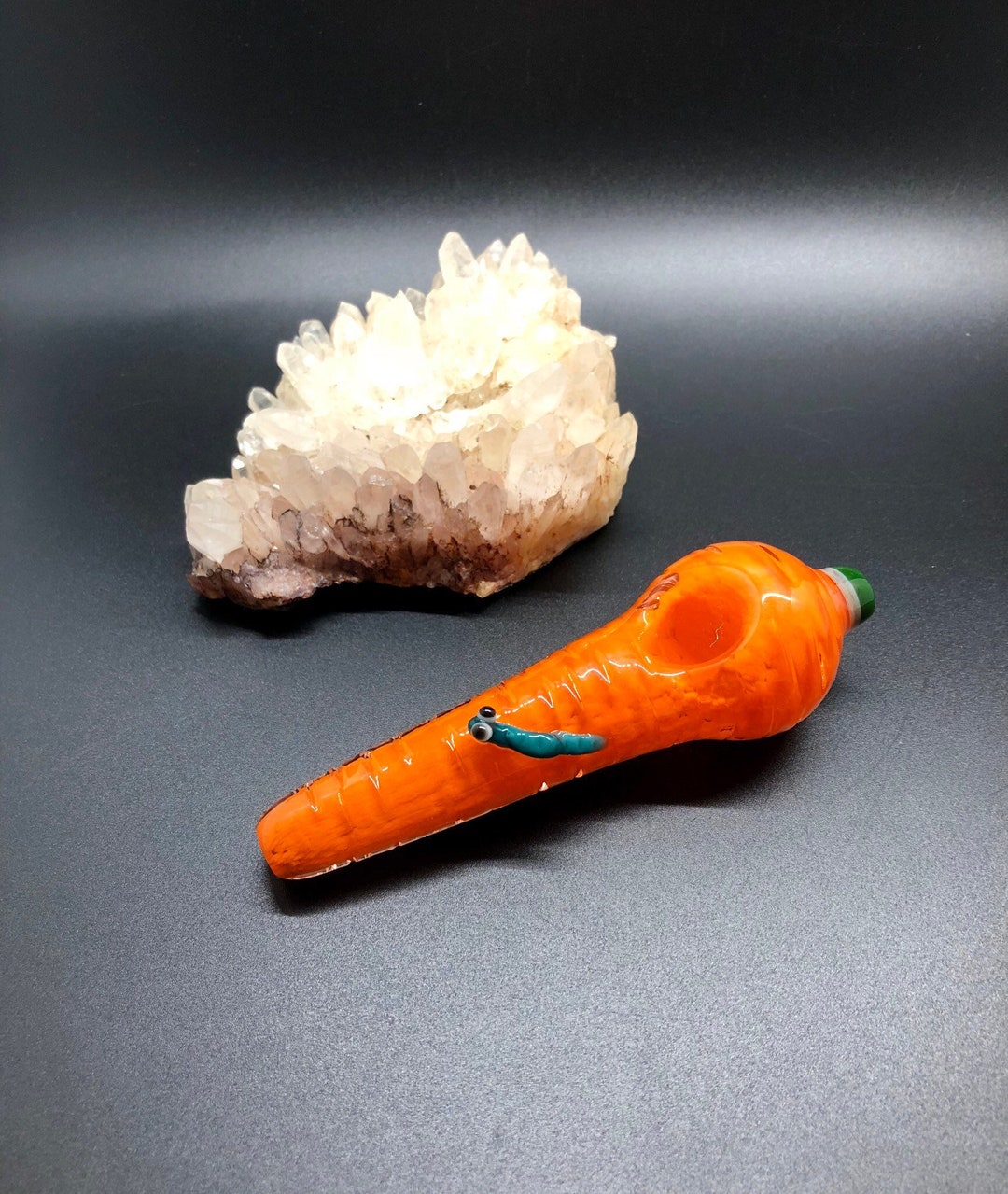 Carrot Glass Smoking Pipe, Carrot Glass Pipe, Carrot Pipe, Heady Glass ...