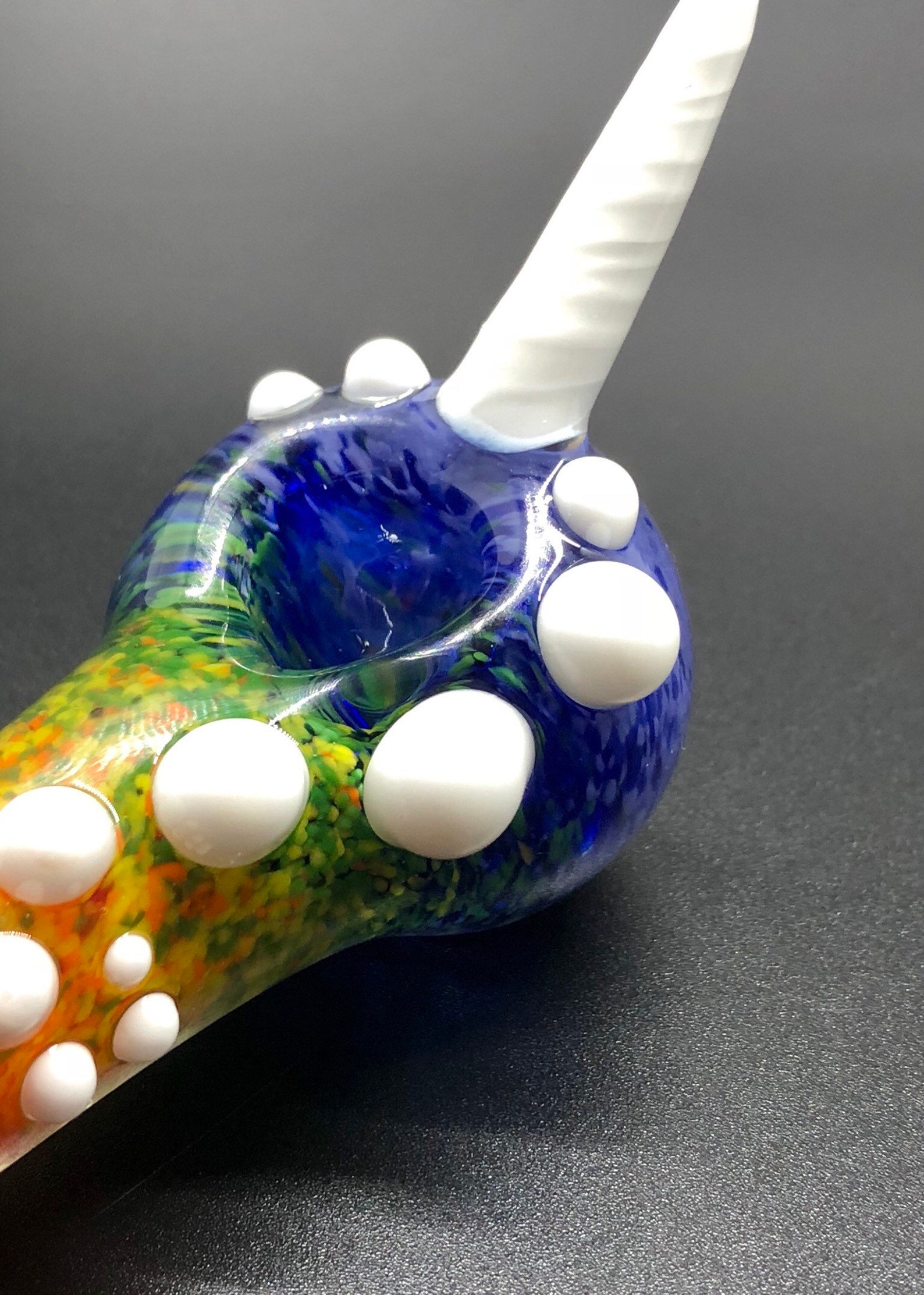 Unicorn Glass Pipe Rainbows and Unicorns Glass Smoking Pipe - Etsy