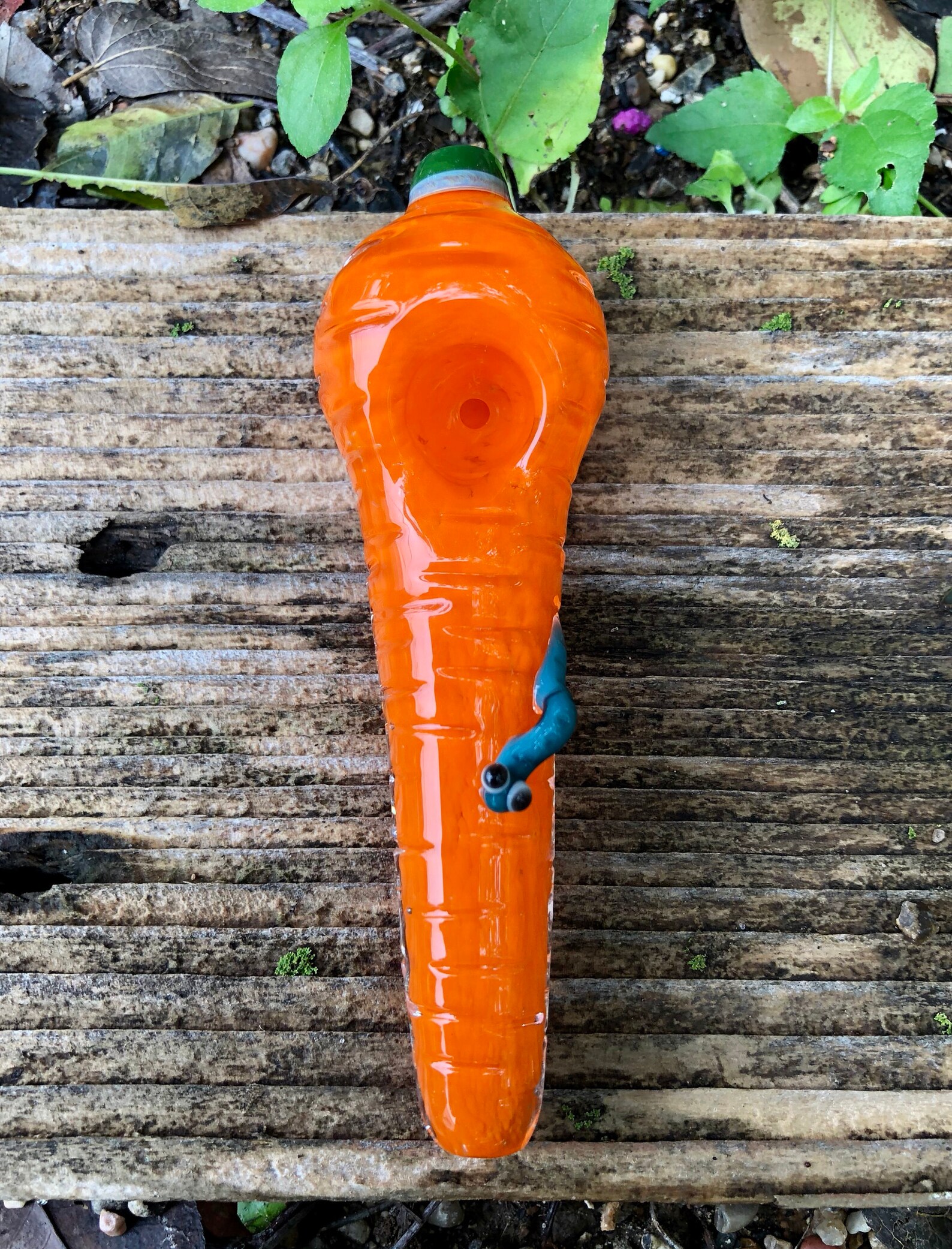 Carrot Glass Smoking Pipe Carrot Glass Pipe Carrot Pipe - Etsy