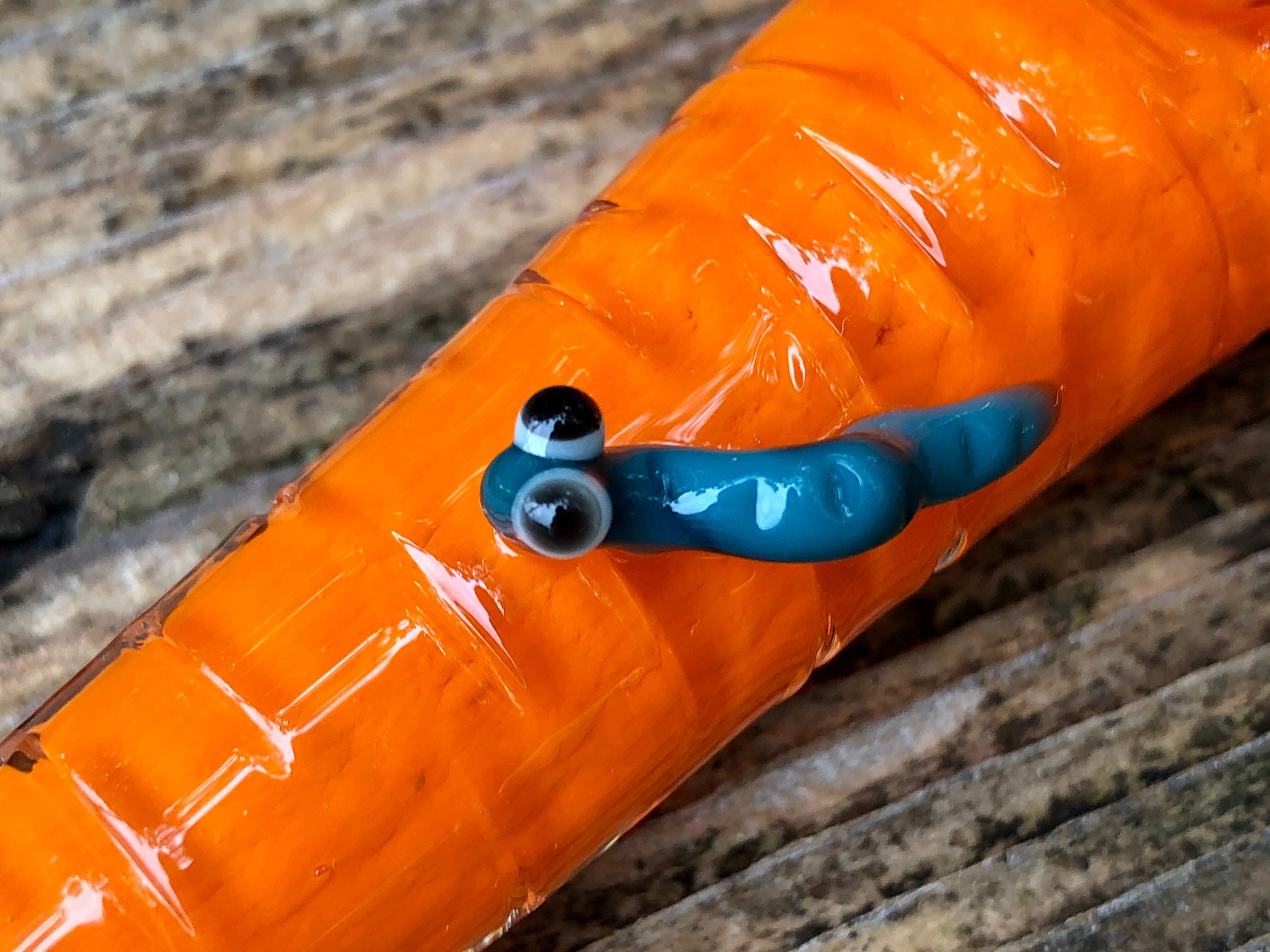 Carrot Glass Smoking Pipe Carrot Glass Pipe Carrot Pipe - Etsy
