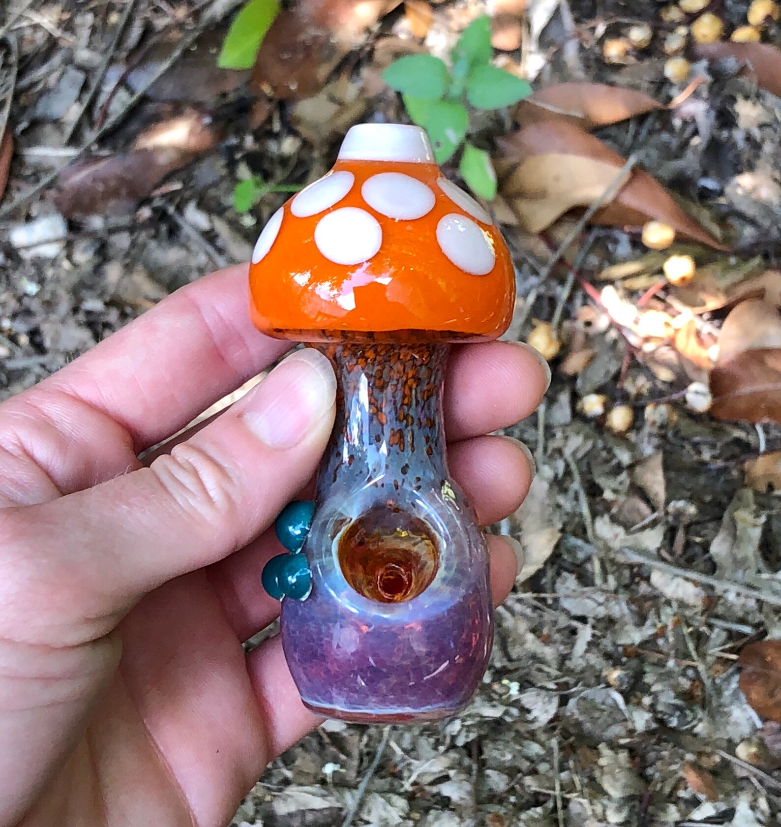 Mushroom Glass Smoking Pipe Shroom Glass Pipe Mushroom Pipe - Etsy