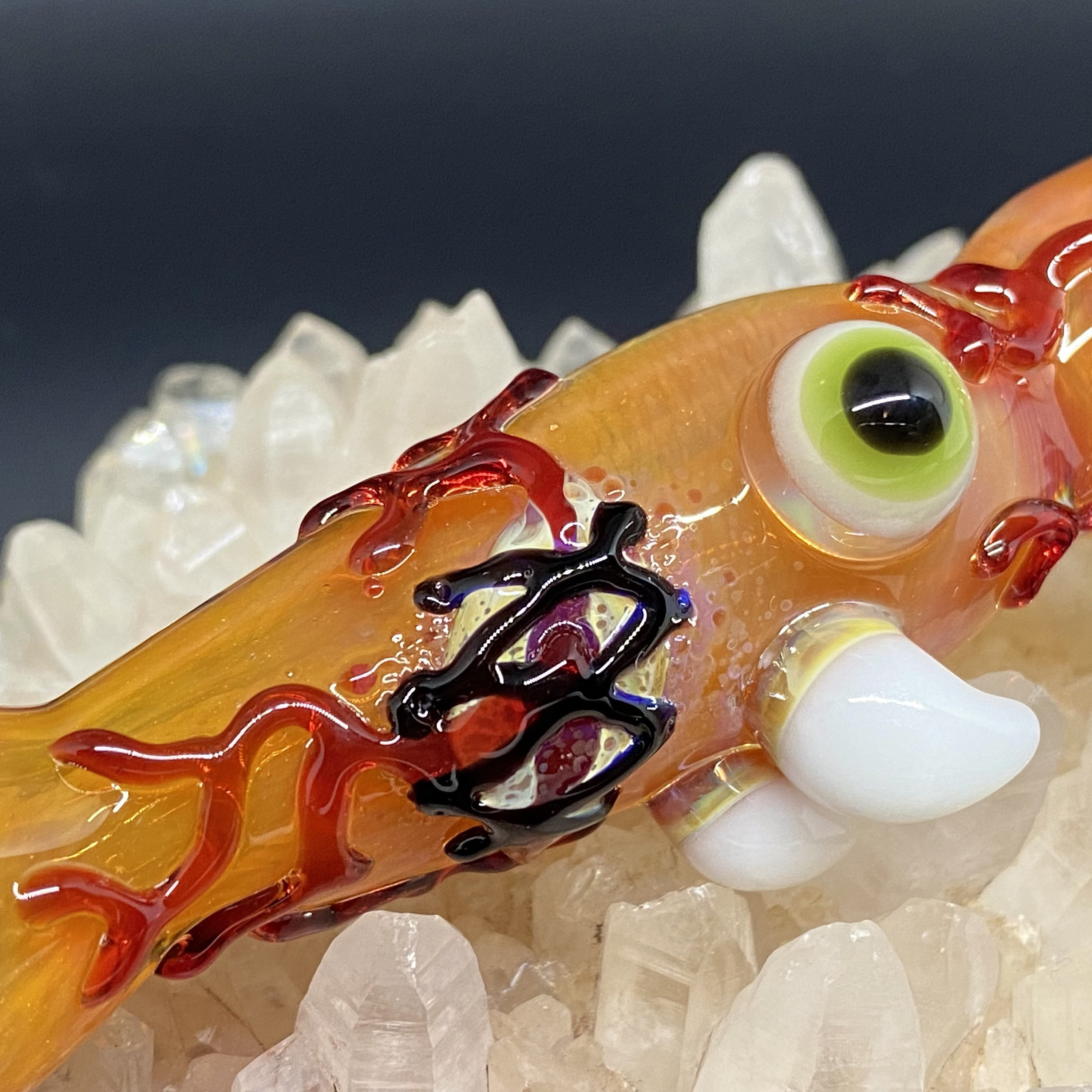 Zombie Glass Smoking Pipe Zombie Glass Pipe Eyeball Glass | Etsy