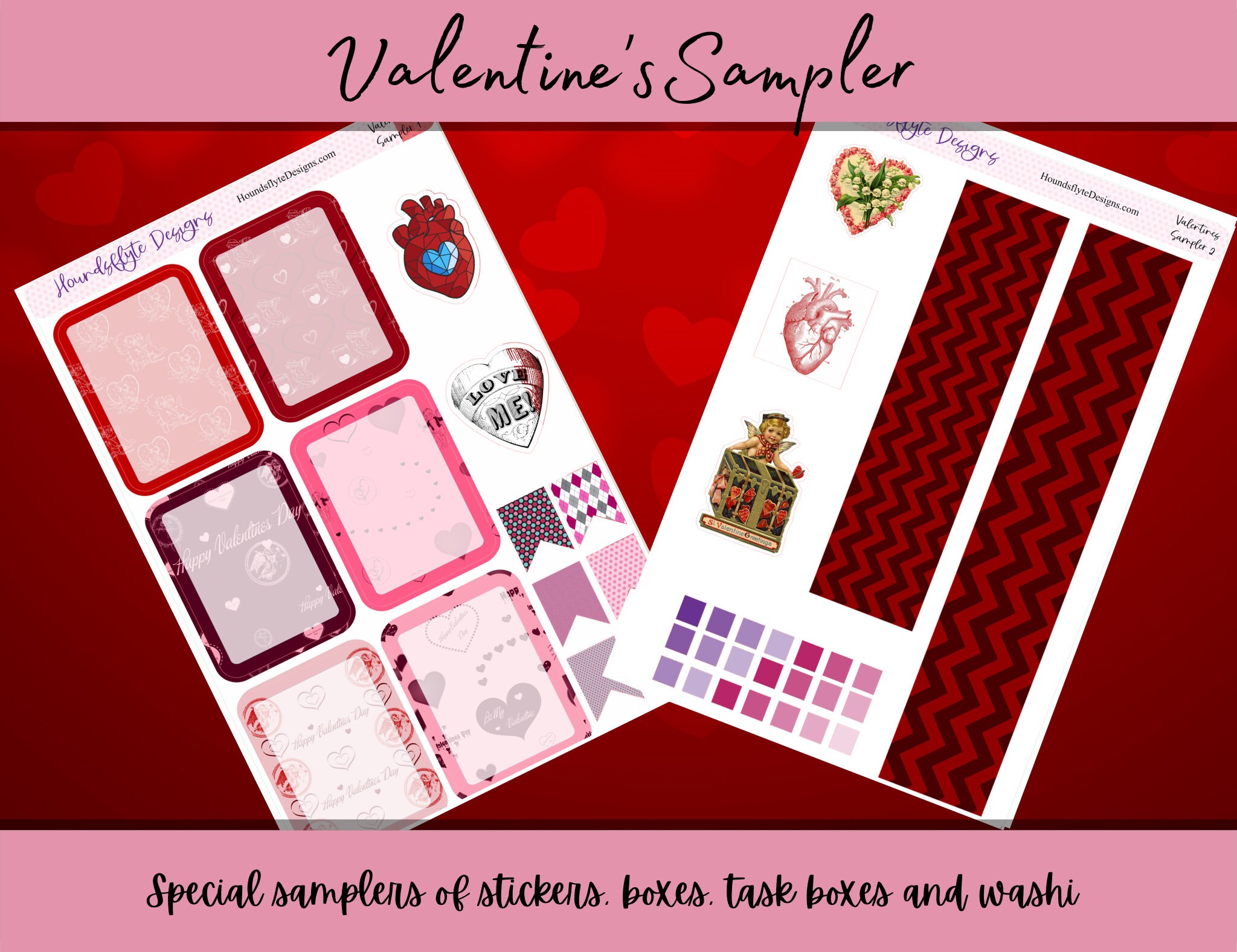 Planner Stickers Valentine's Day - Etsy