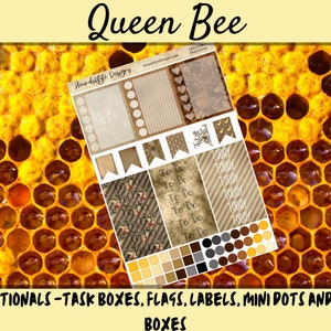 Planner Stickers - Queen Bee - Etsy