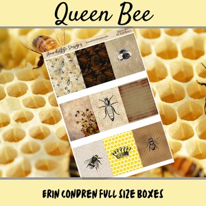 Planner Stickers - Queen Bee - Etsy