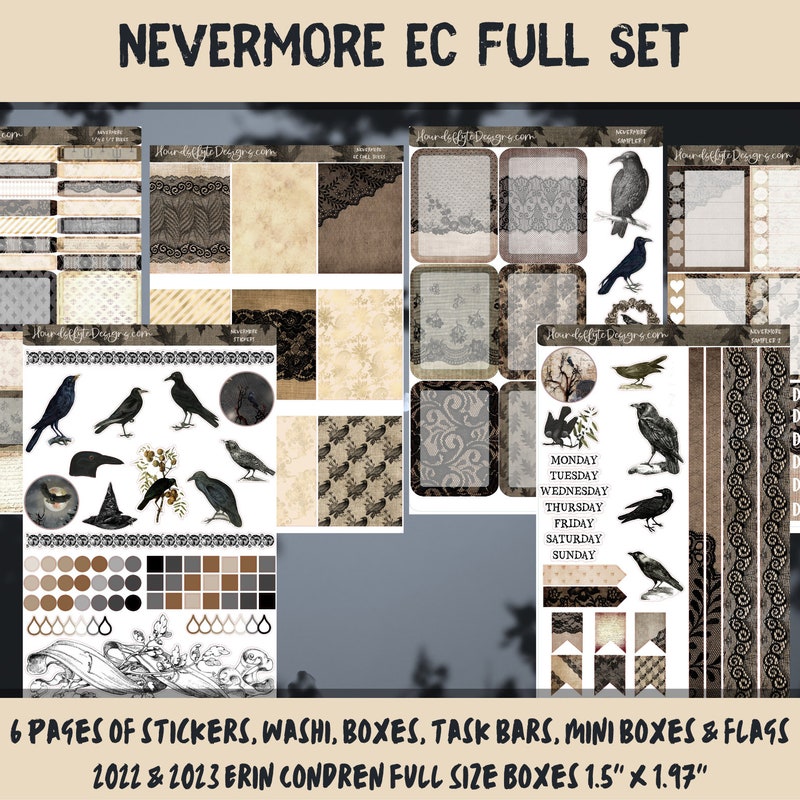 Nevermore Logo - Etsy