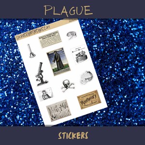 Planner Stickers - Plague - Etsy