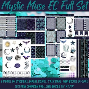Planner Stickers Mystic Muse - Etsy