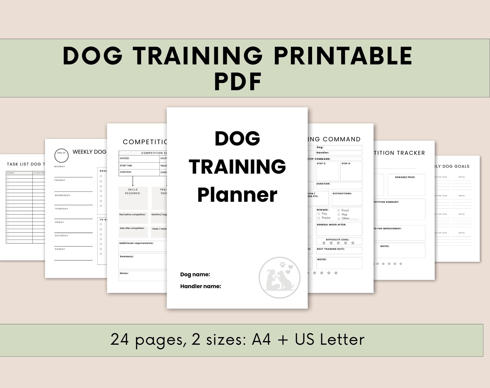 Dog Training, Dog Training Log, Service Dog Training, Dogtraining, Dog ...