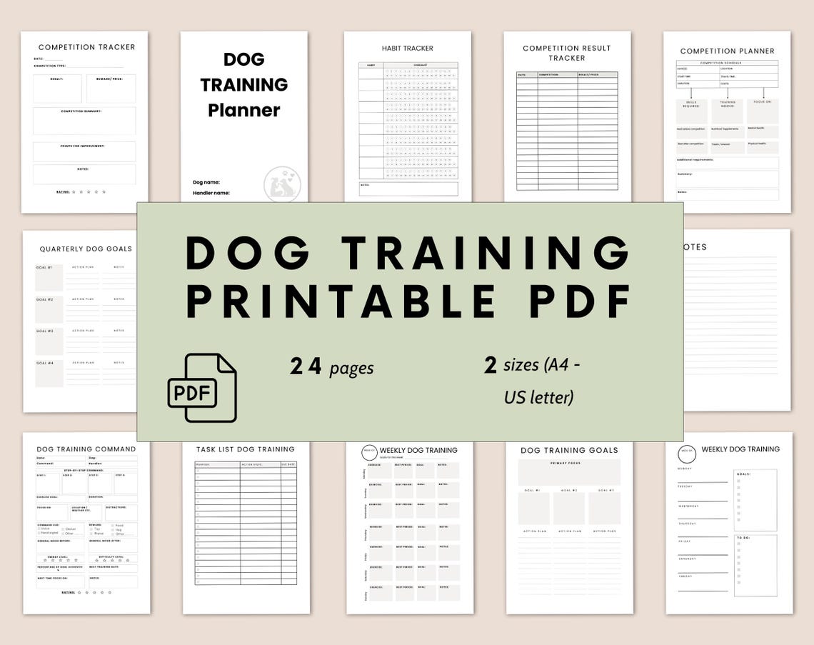 Dog Training, Dog Training Log, Service Dog Training, Dogtraining, Dog ...