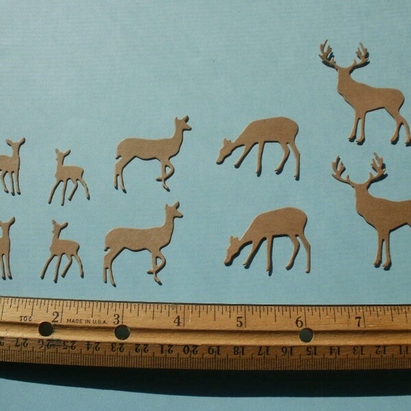Deer Die Cuts - Etsy
