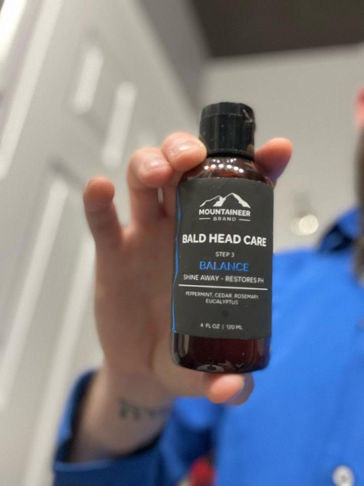 Bald Head Shine Away PH Balancing Toner - Etsy