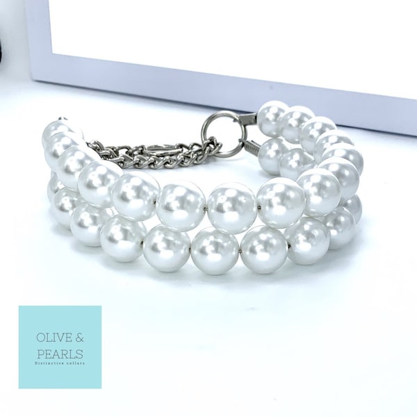 Pearl Dog Collar - Etsy