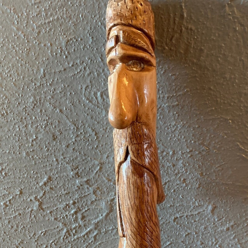 Hand Carved Walking Sticks - Etsy