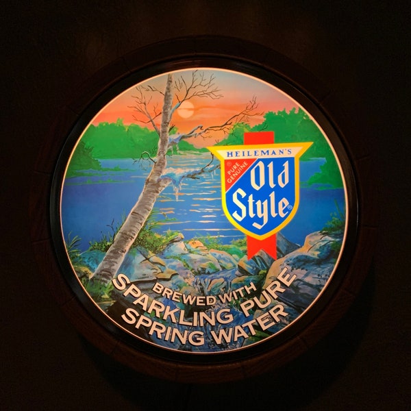 Old Style Lighted Sign - Etsy